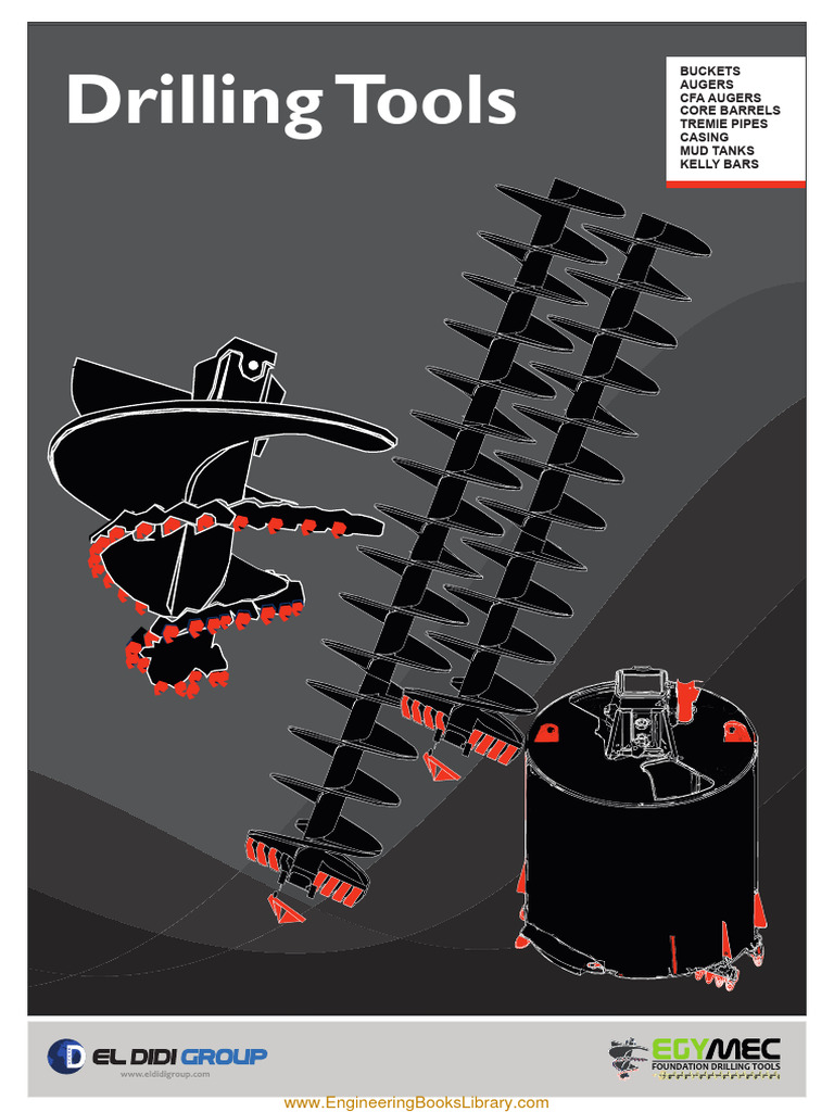 EGYMEC Foundation Drilling Tools Overview | PDF | Drilling | Pipe ...