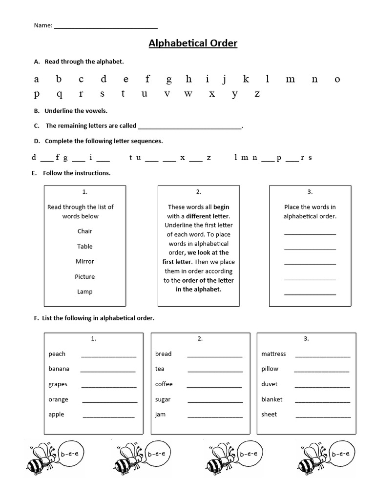 Alphabetical-Order 45302 | PDF | Languages | Foreign Language Studies