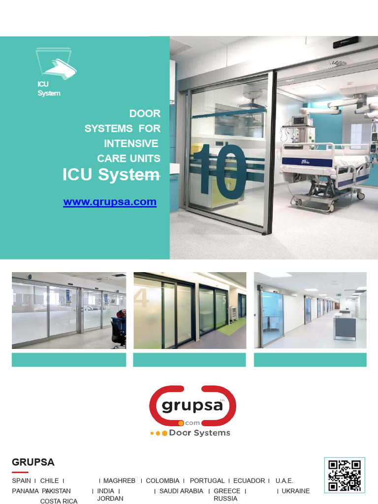 Brochure ICU System | PDF | Intensive Care Unit | Door