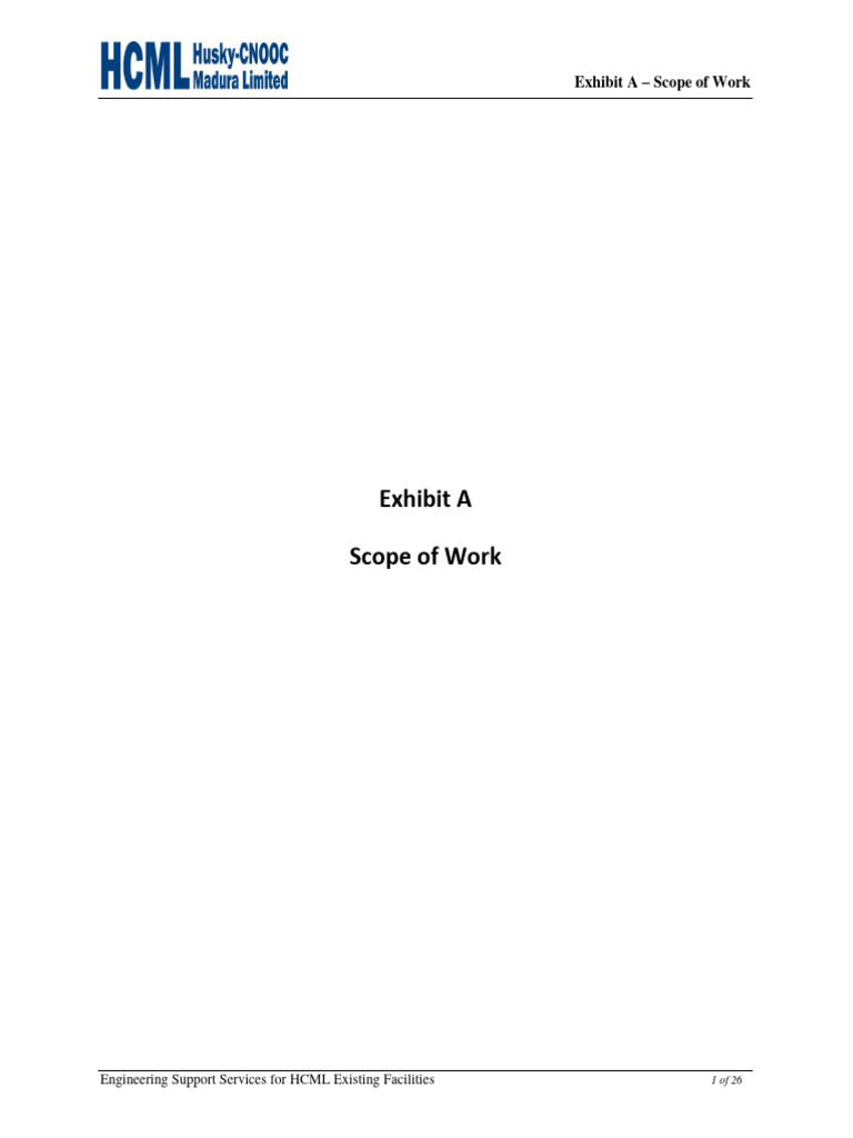 Exhibit A - SoW Engineering Services Rev | PDF | Specification ...