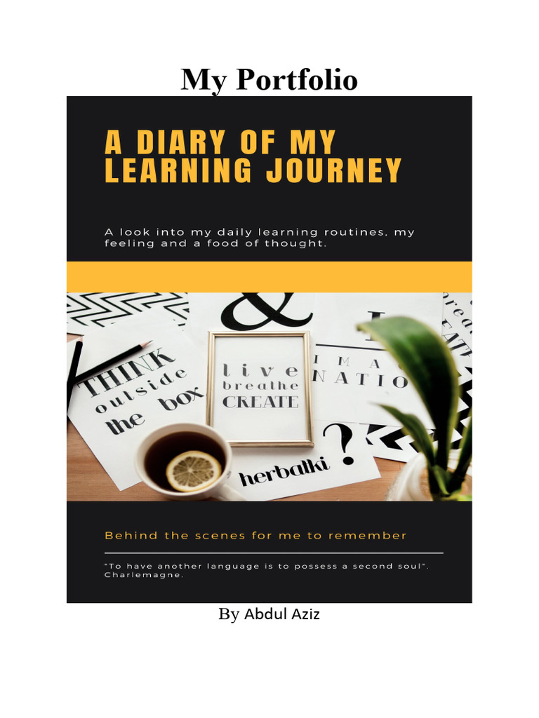 Abdul Aziz Portfolio Week 1 | PDF | Career & Growth
