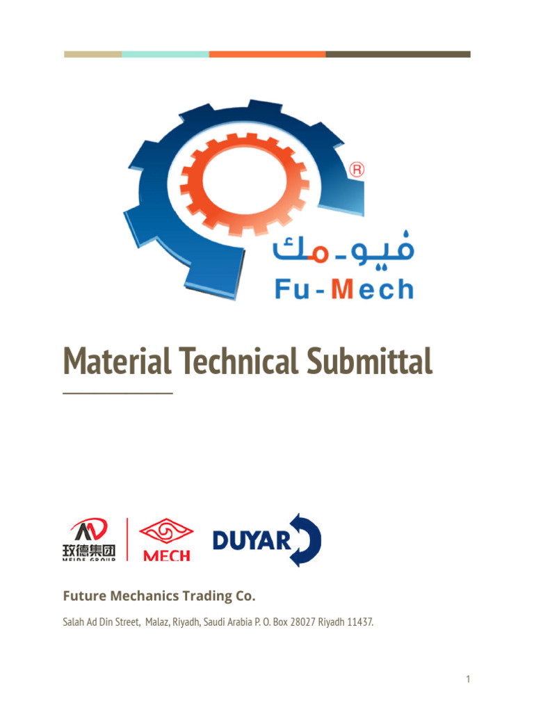 MECH Valves Submittal | PDF | Logistics