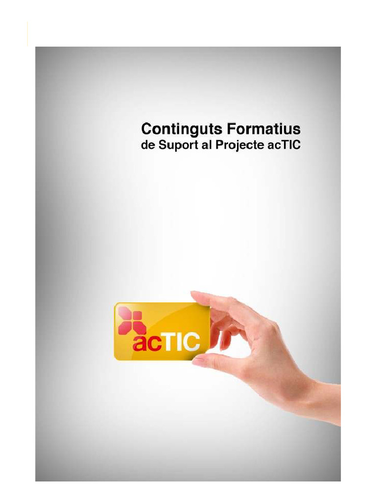Actic Contingut Formatiu Nivell Inicial C2 Modul 3 | PDF