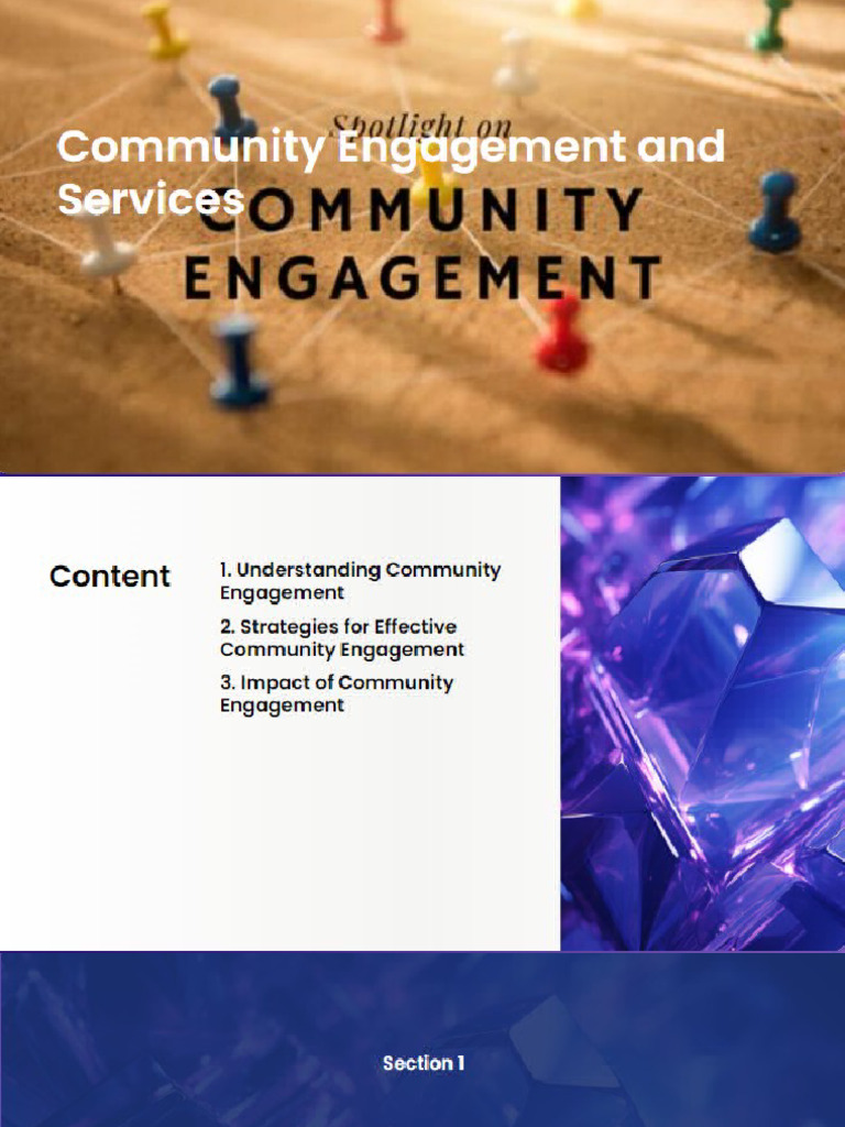 Community Engagement Powerpoint | PDF