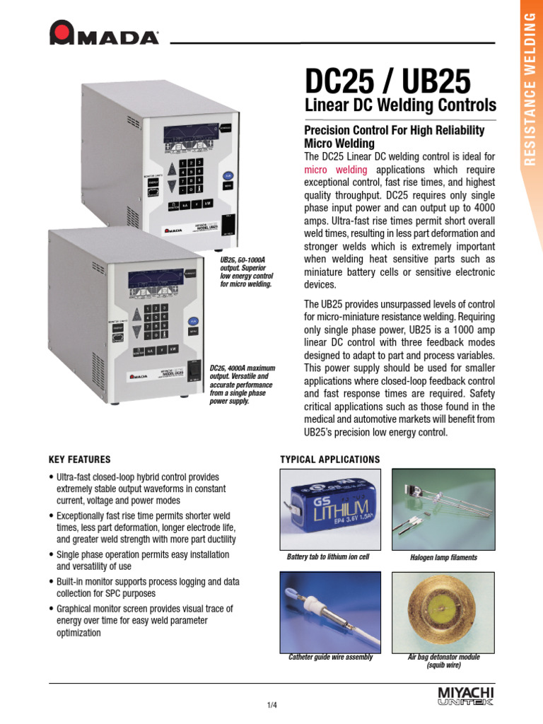Precision Control for Micro Welding | PDF | Welding | Construction
