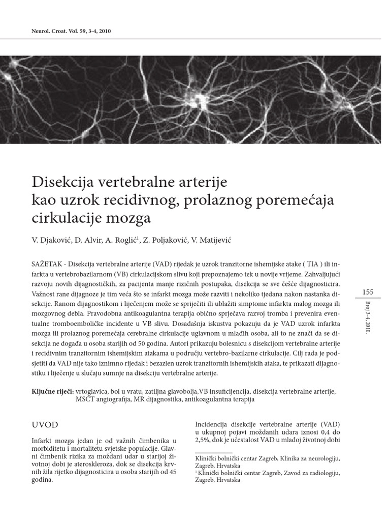 Disekcija VA | PDF