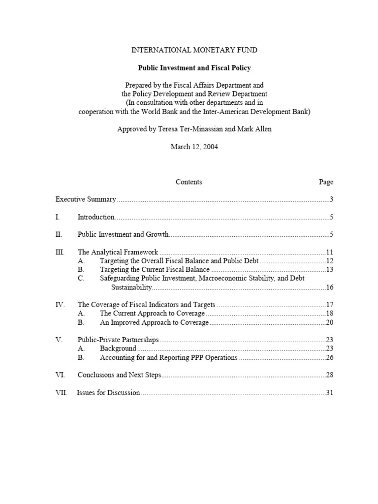 Pifp | PDF | Fiscal Policy | Government Spending