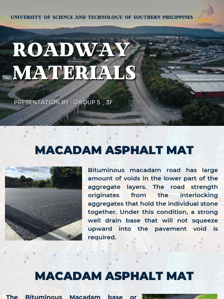 Roadway Materials | PDF | Road Surface | Road