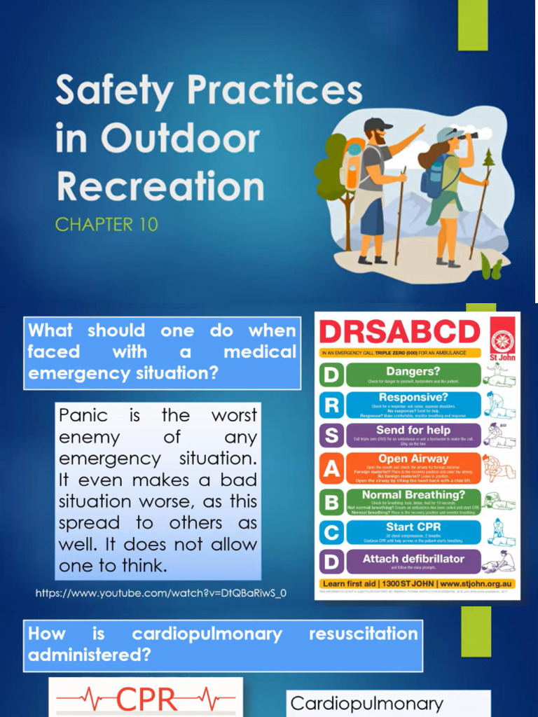 Safefty Practices in Outdoor Activies | PDF