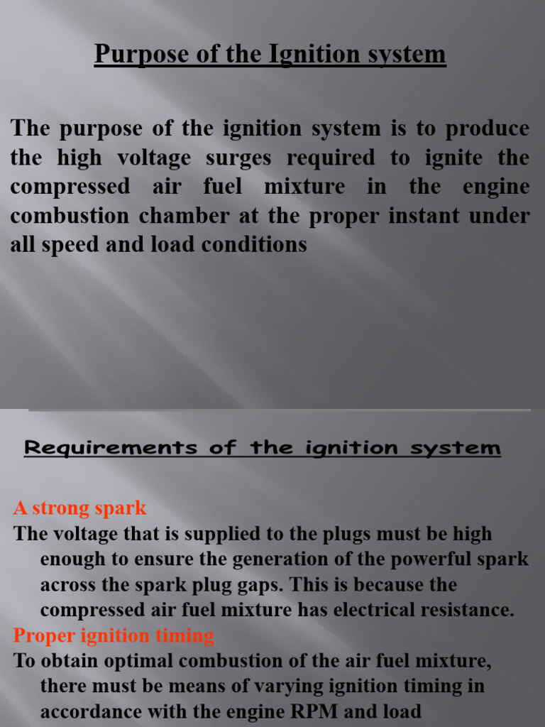 ignition system | PDF | Inductance | Inductor