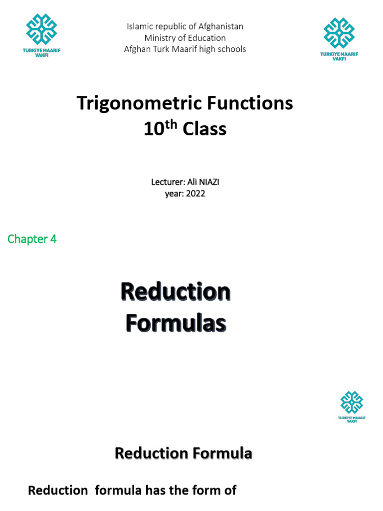 Trigonometric Functions1 | PDF | Trigonometric Functions | Elementary Mathematics