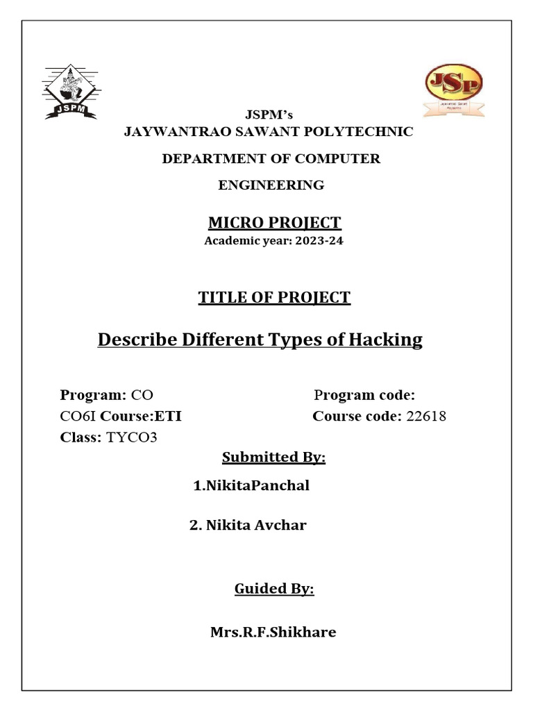 Eti 1 | Download Free PDF | Security Hacker | Security