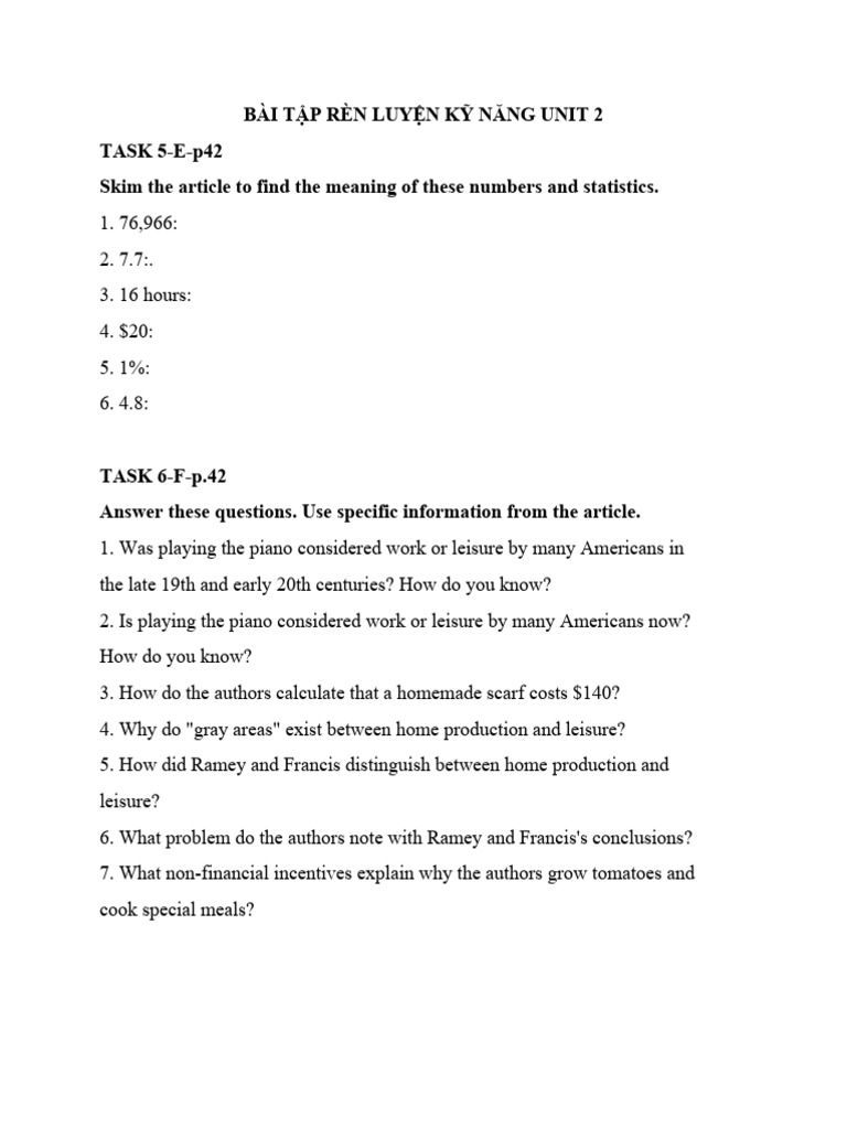 Bai Tap Ren Luyen Ky Nang in The Textbook - All Tasks | PDF | Taekwondo