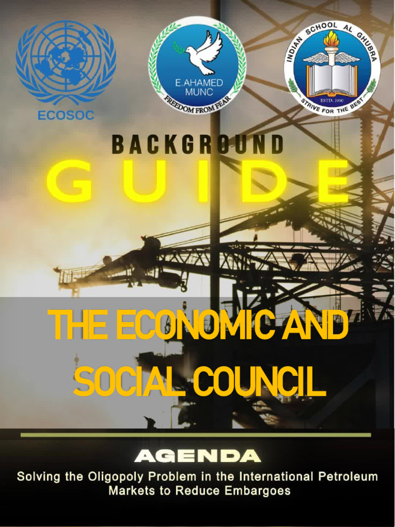 Ecosoc BG Guide | PDF | Cost Of Living | Opec