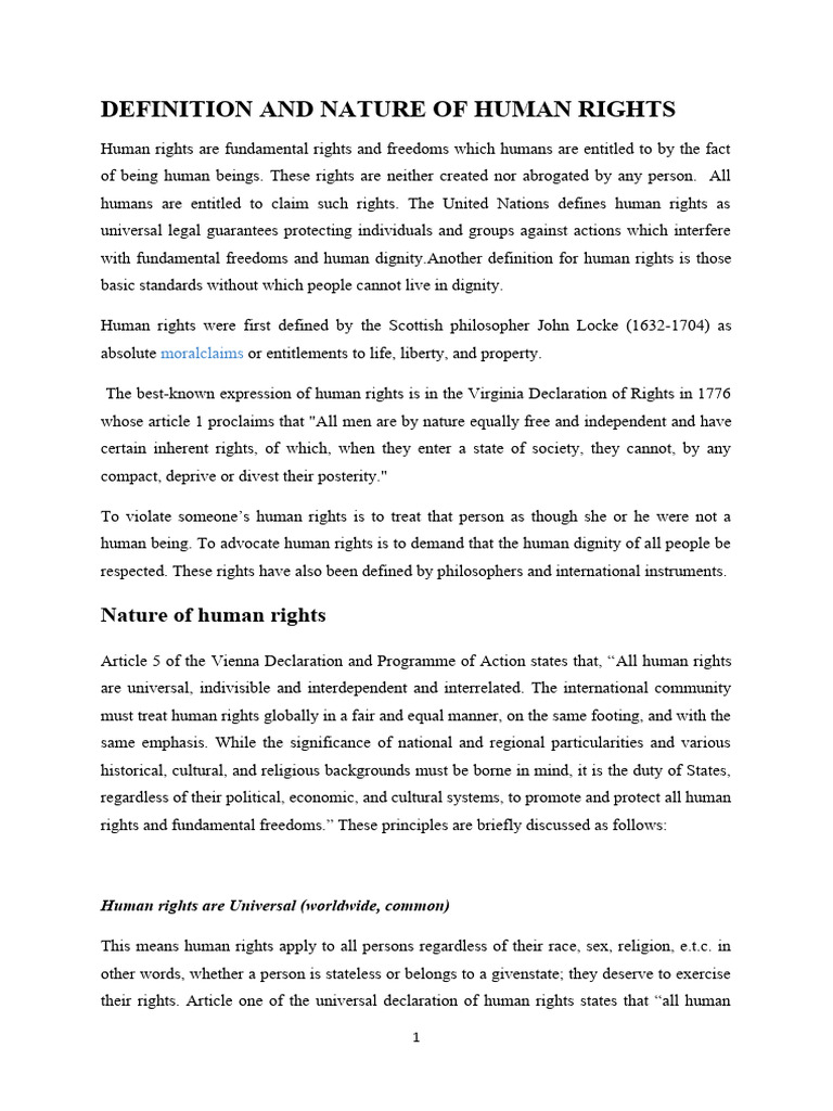 Human Rights Notes.. in TZ | PDF | Human Rights | Treaty