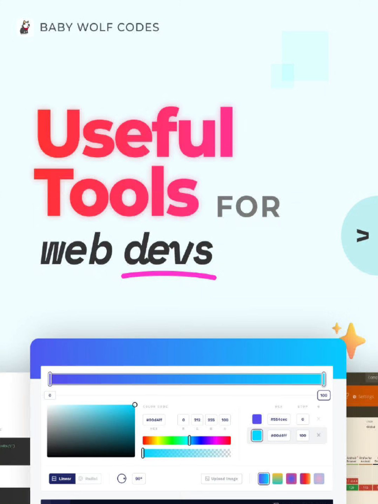 5 Powerful and super useful tools for Web Developers by Baby Wolf Codes ? | PDF