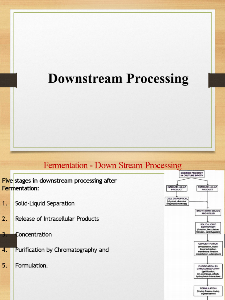 Factors Affecting Downstream Processing 1 | PDF | Filtration ...