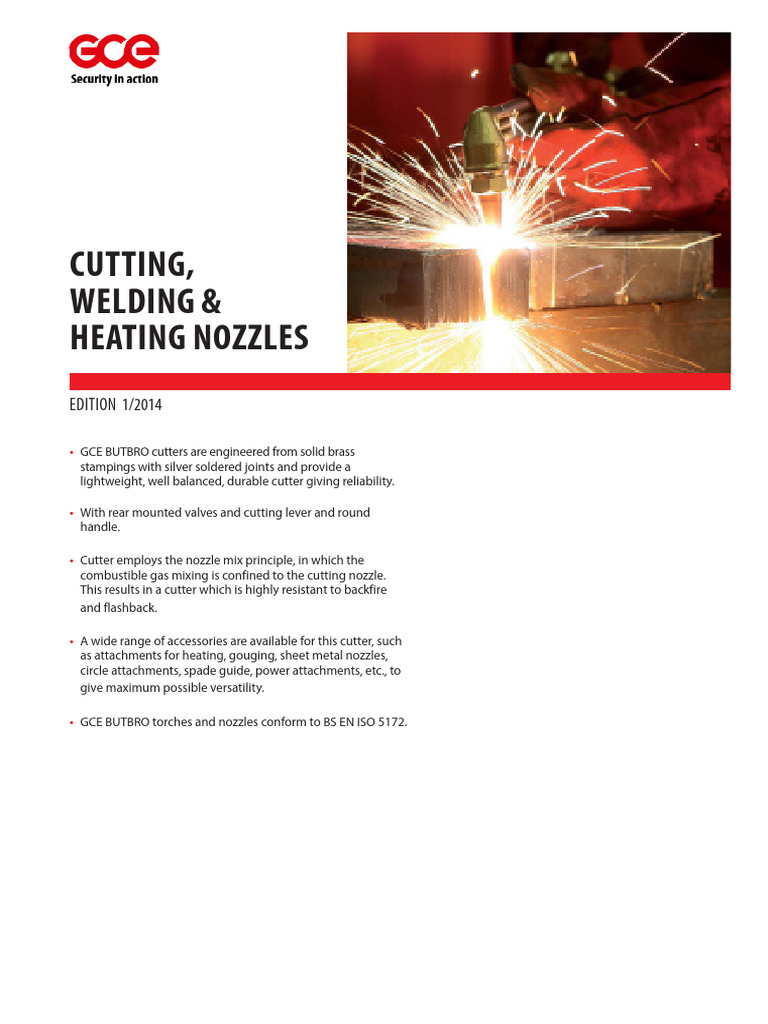 Leaflet Cutting Welding & Heating Nozzles | PDF | Industrial Processes ...