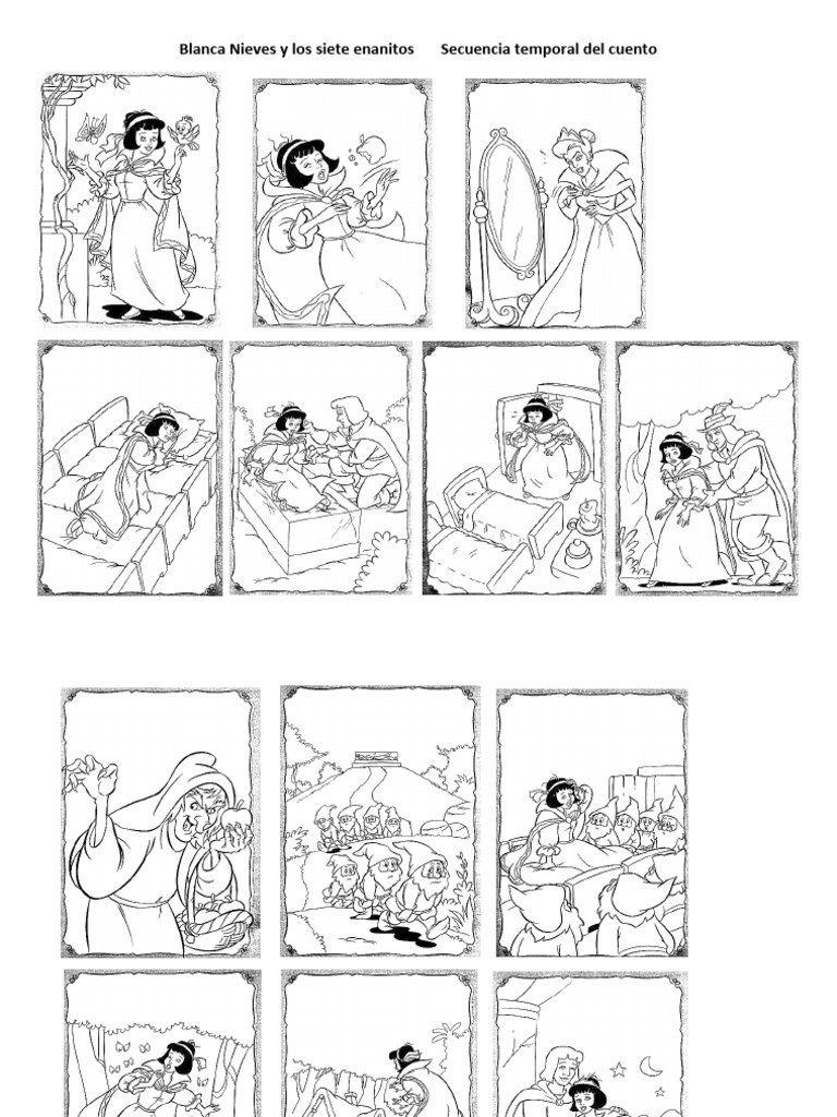 Blanca Nieves y Los Siete Enanitos Secuencia | PDF