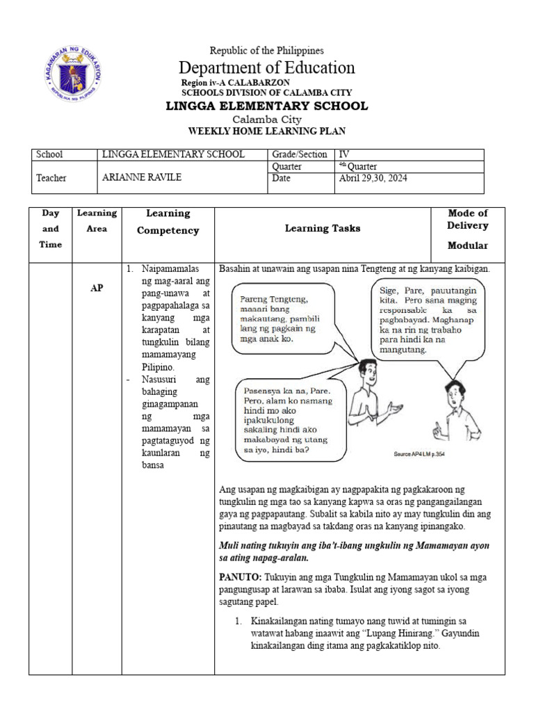 Ap Activity April29-302024 | PDF