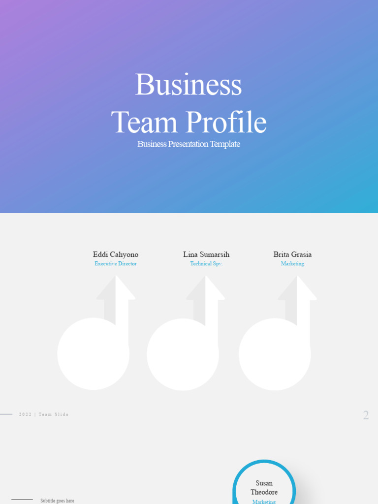 Team Profile - Light Version (No Image) | PDF