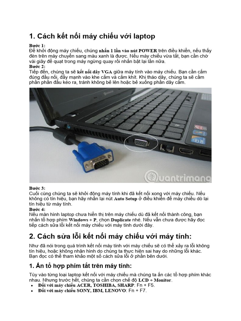 Cai Dat May Chieu 2018 | PDF