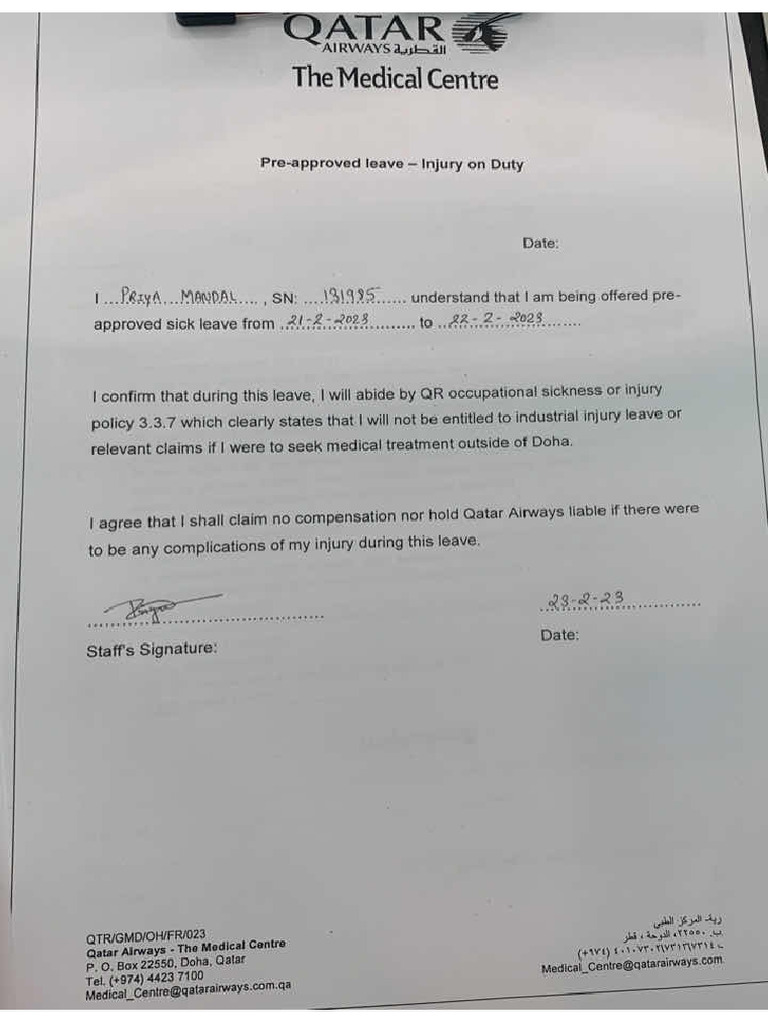 Wavier Form | PDF