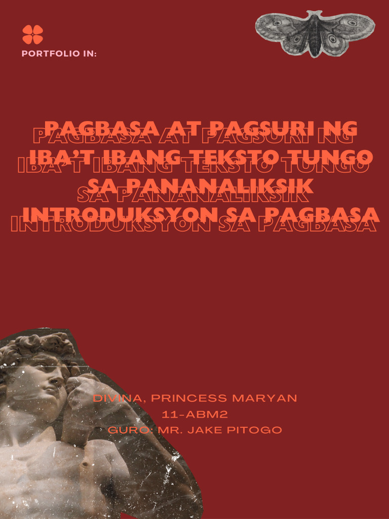 Pagbasa at Pagsuri NG Iba'Tibang Teksto Tungo Sa Pananaliksik ...