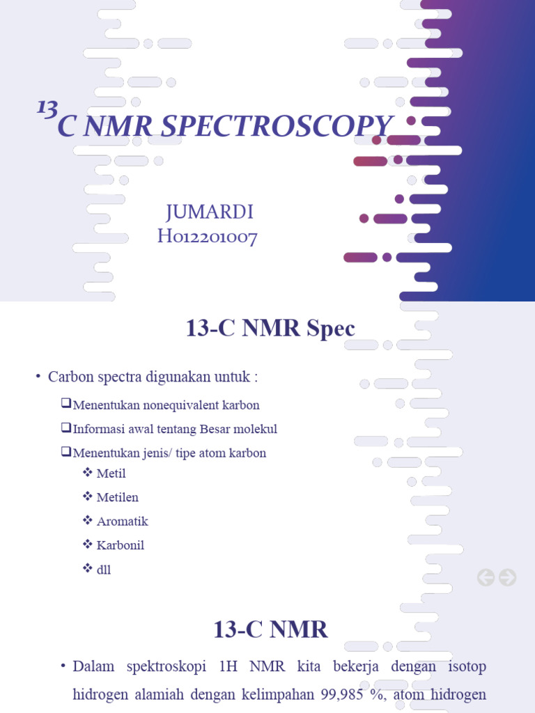 13c NMR | PDF
