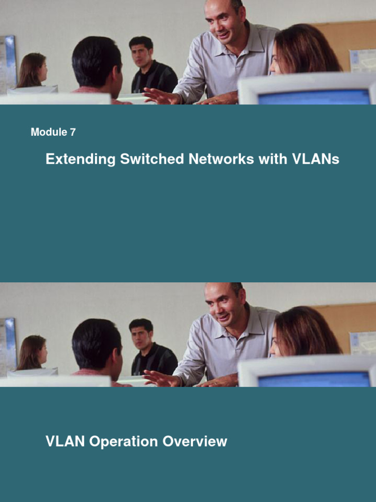 7 Extending Switched Networks With VLANs | PDF