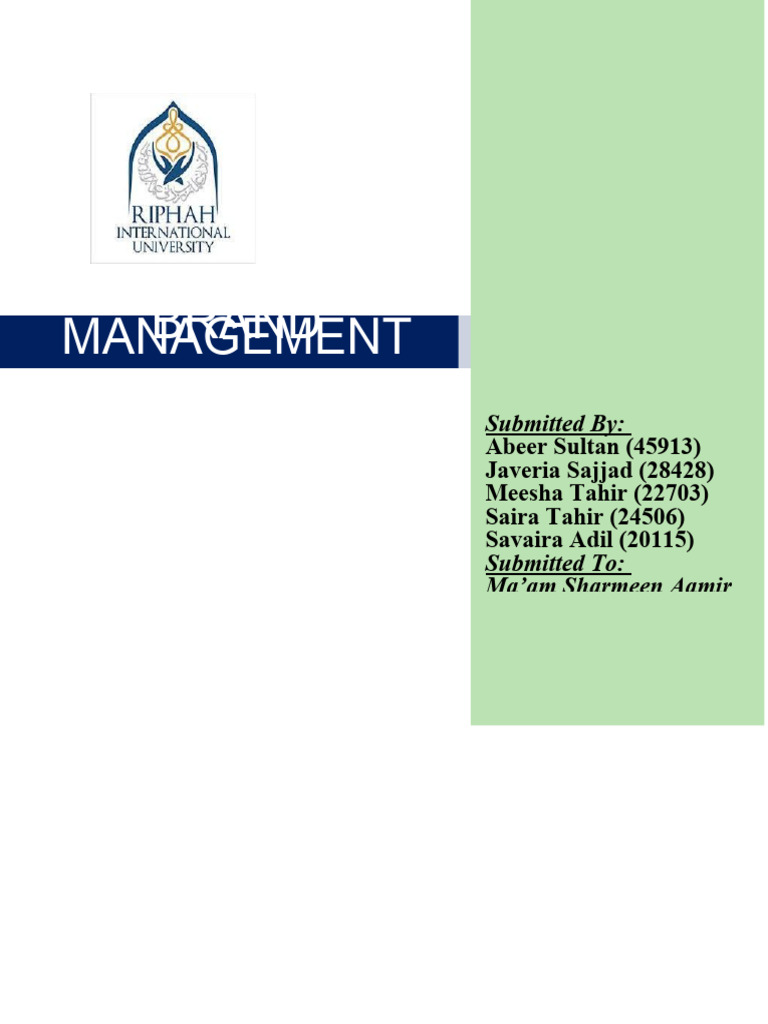 BM Project | Download Free PDF | Brand | Reputation