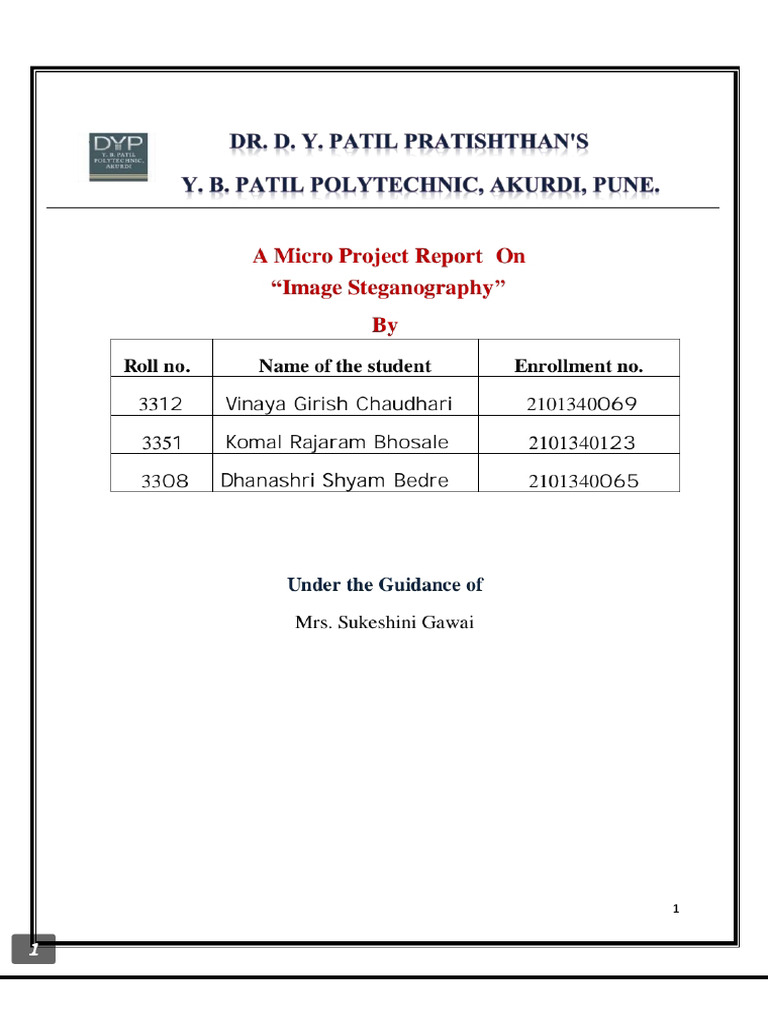 MAD microproject | PDF