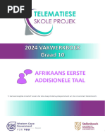 Graad 11 EAT Voorbereide Toespraak 2024 | PDF