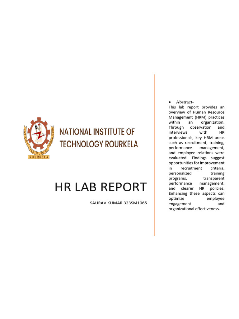 HR Lab Report | PDF | Electric Vehicle | Inventory