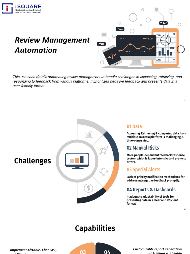 Use Case 1 Pdf Automation Information Technology Management