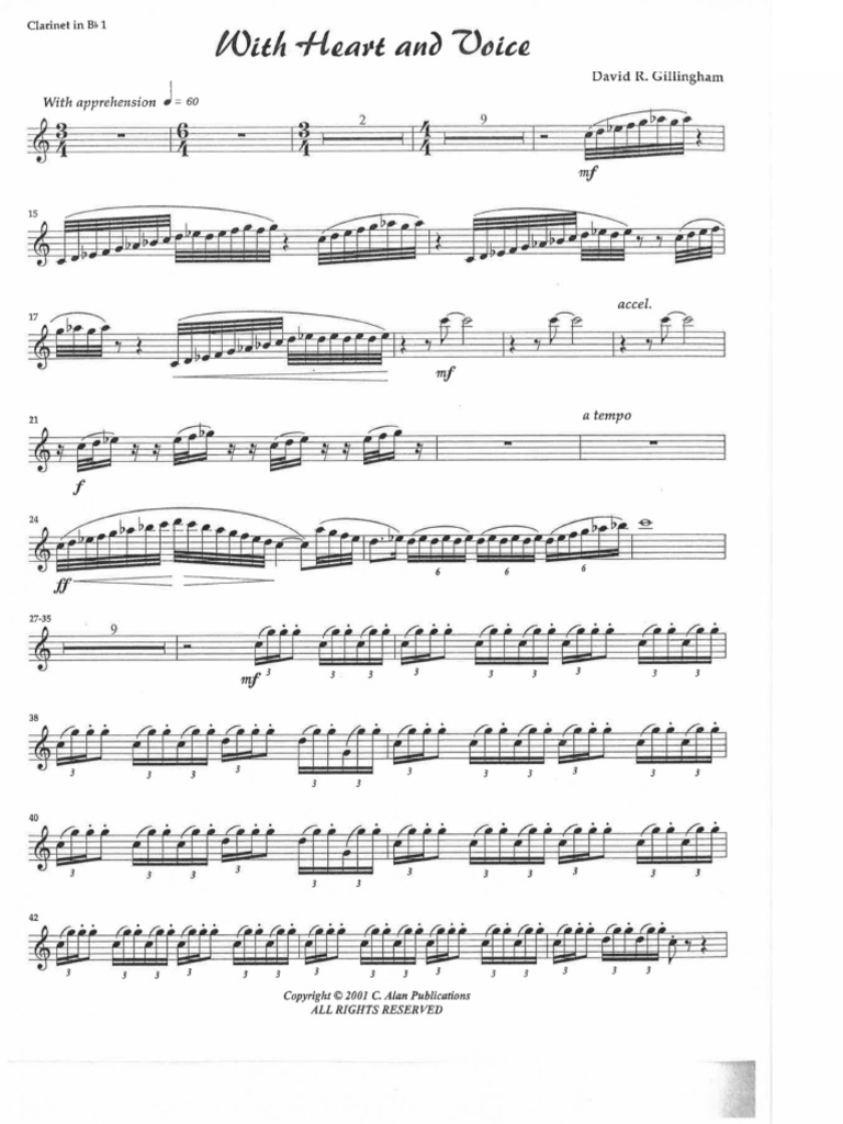 With Heart and Voice - Gillingham | PDF