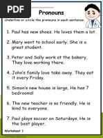 Grade 1 Story Elements Worksheet | PDF