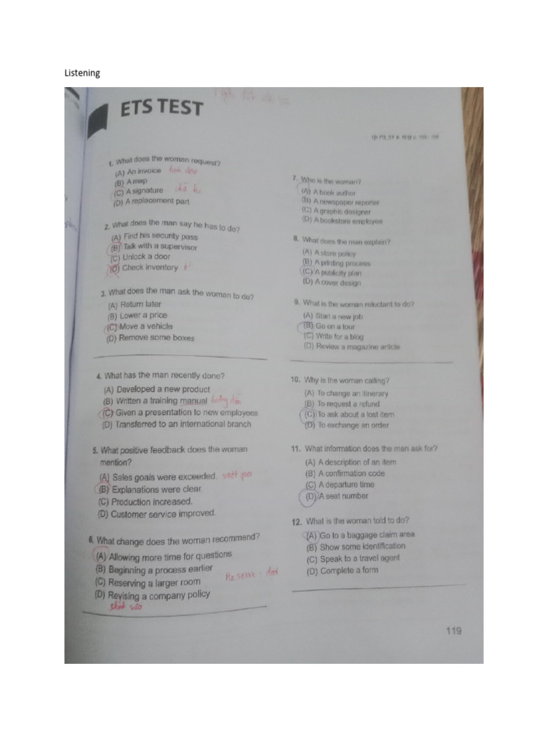 Toeic b2 | PDF