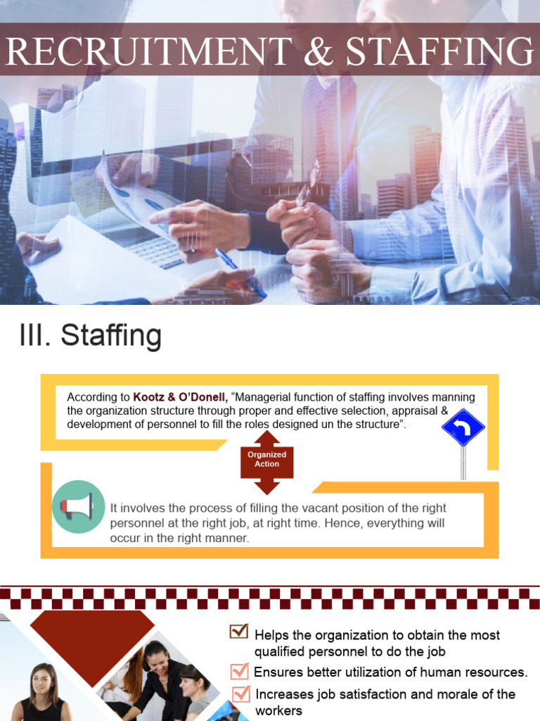 Staffing As A Function of Management | PDF | Human Resources | Employment