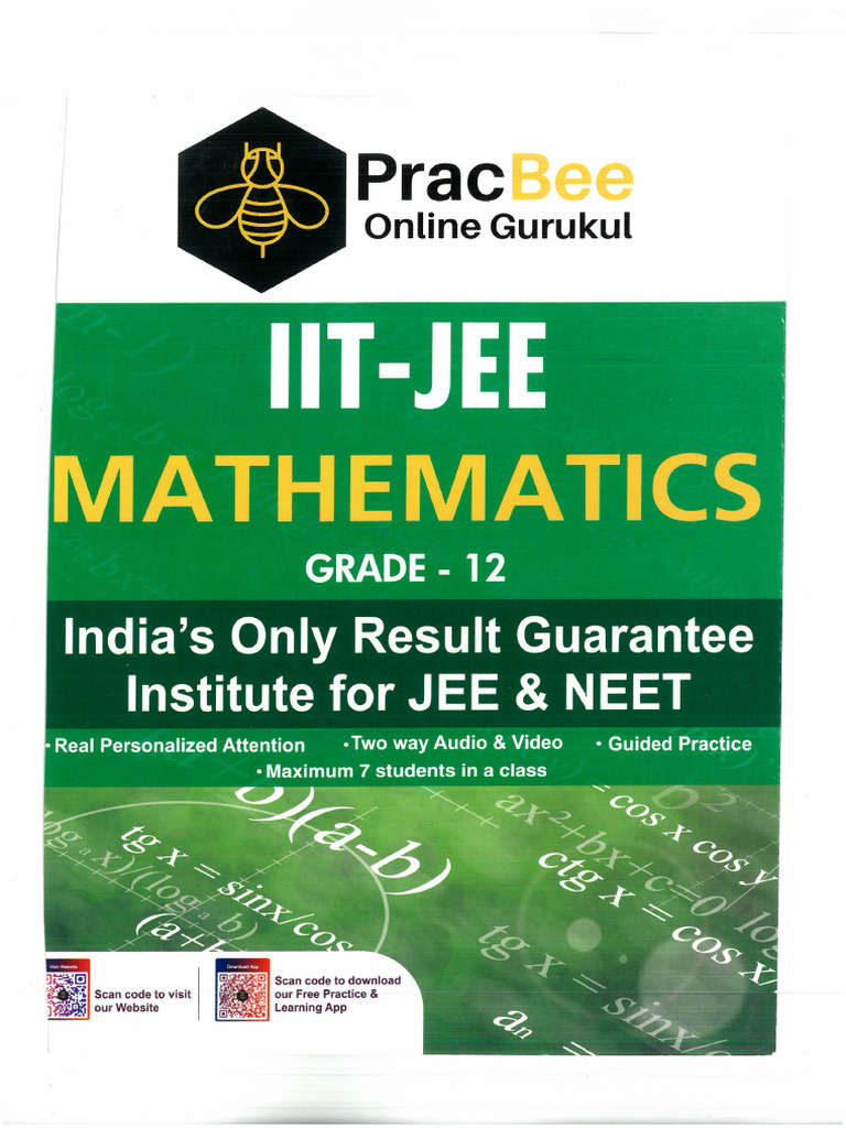 Iit Maths Class 12-4 | PDF