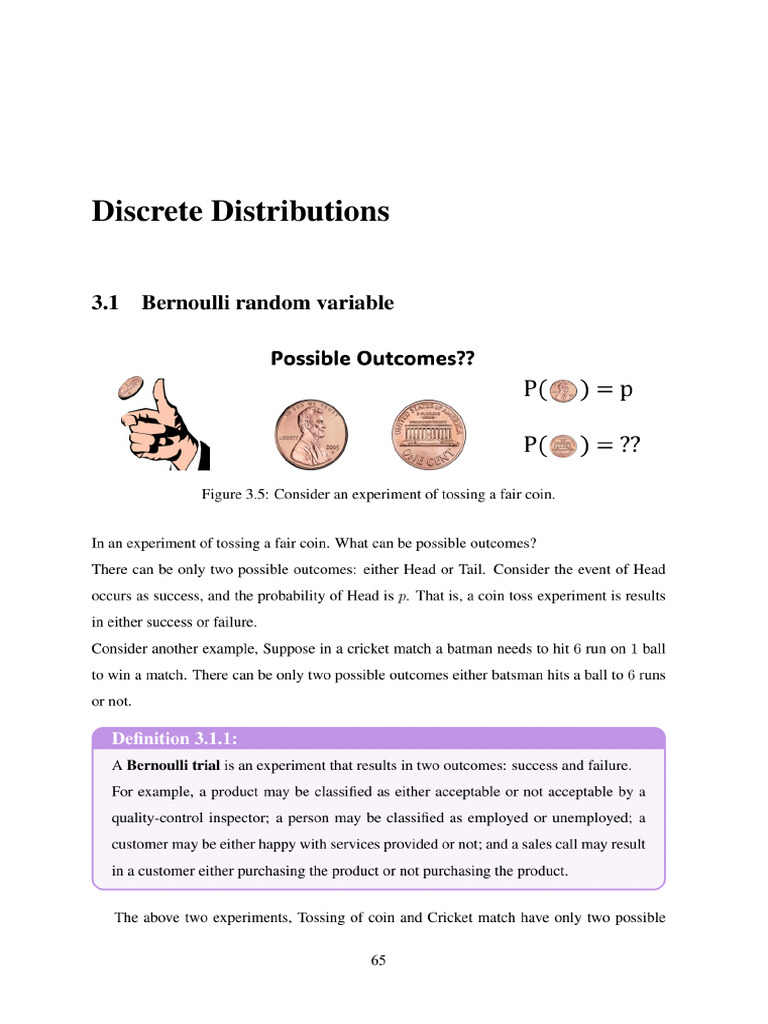 Discrete Random Variables | PDF