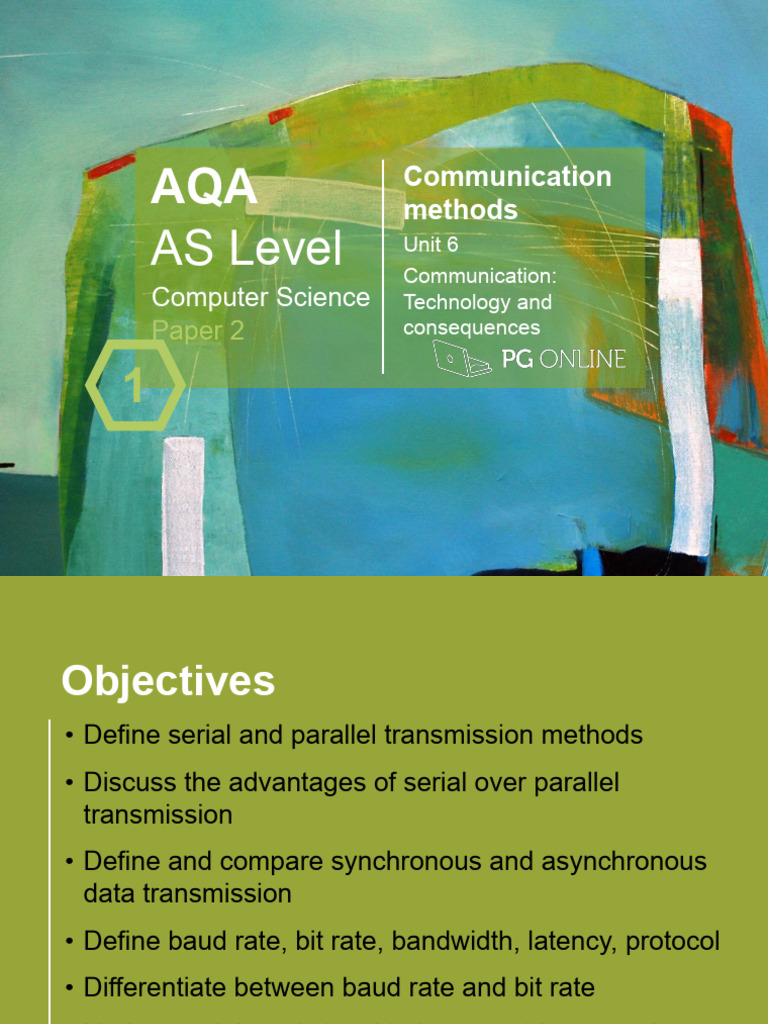 AS Level Computer Science Guide | PDF | Bit Rate | Telecommunications