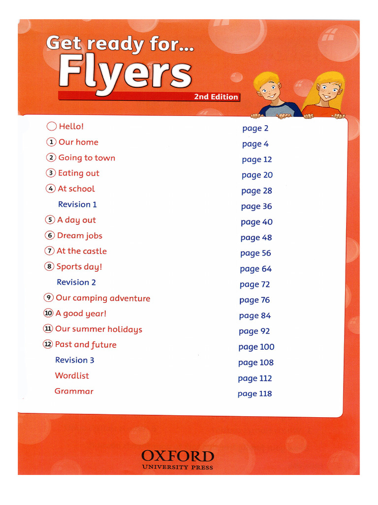 Get Ready For Flyers 2nd SB | PDF