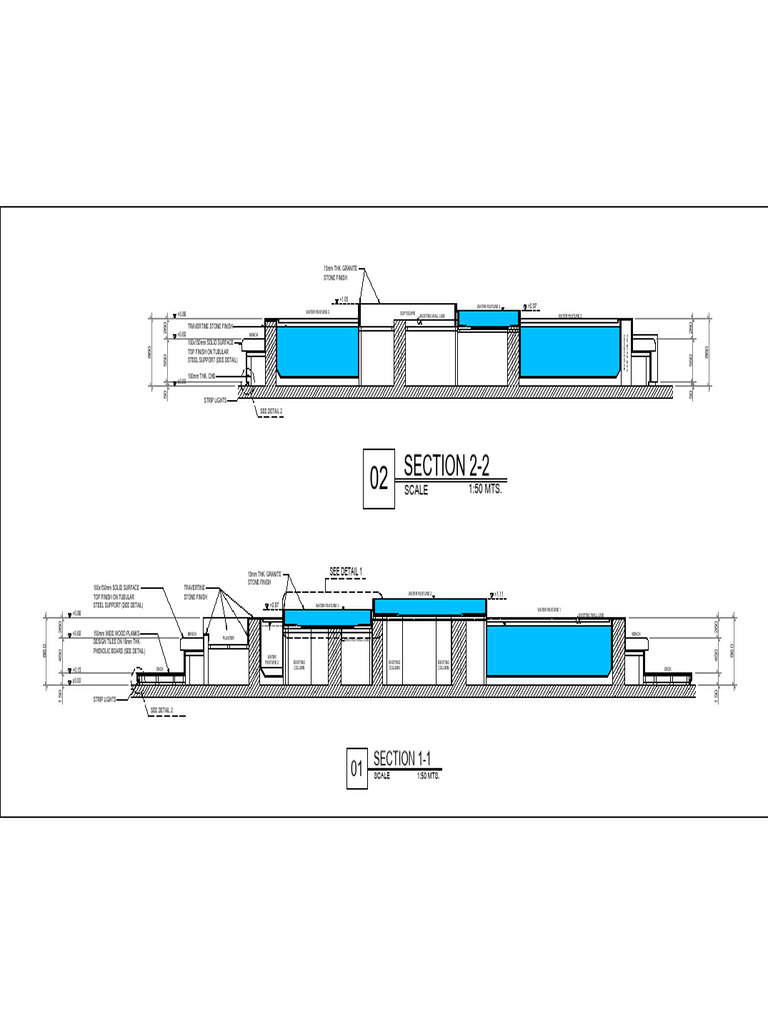 THE PEAK WATER FEATURE 03.13.2024-Section | Download Free PDF | Building Technology | Building ...