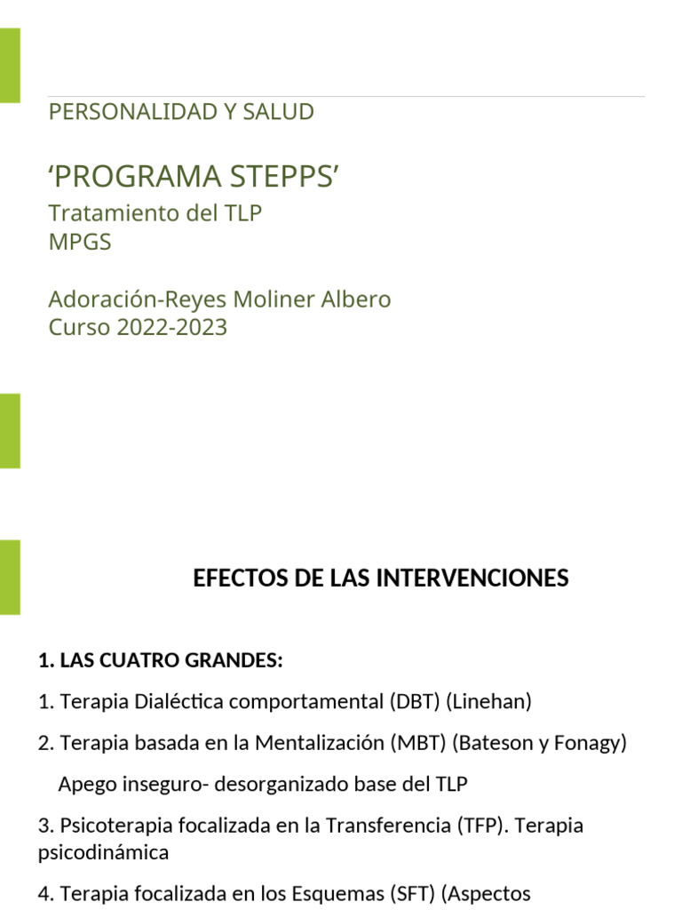 STEPPS Plataforma | PDF | Las emociones | Comportamiento