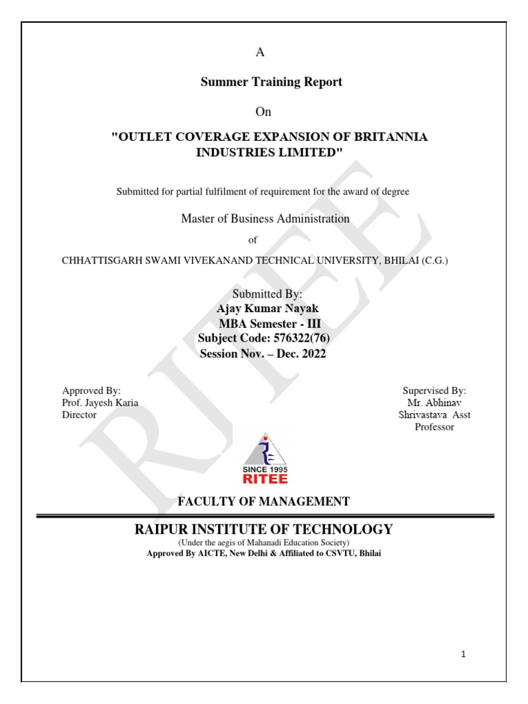 Ajay Kumar Nayak-5 | PDF | Retail | Brand