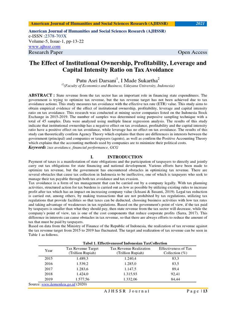 Putu Asri Darsani 2021 - Internasional | PDF | Taxes | Depreciation