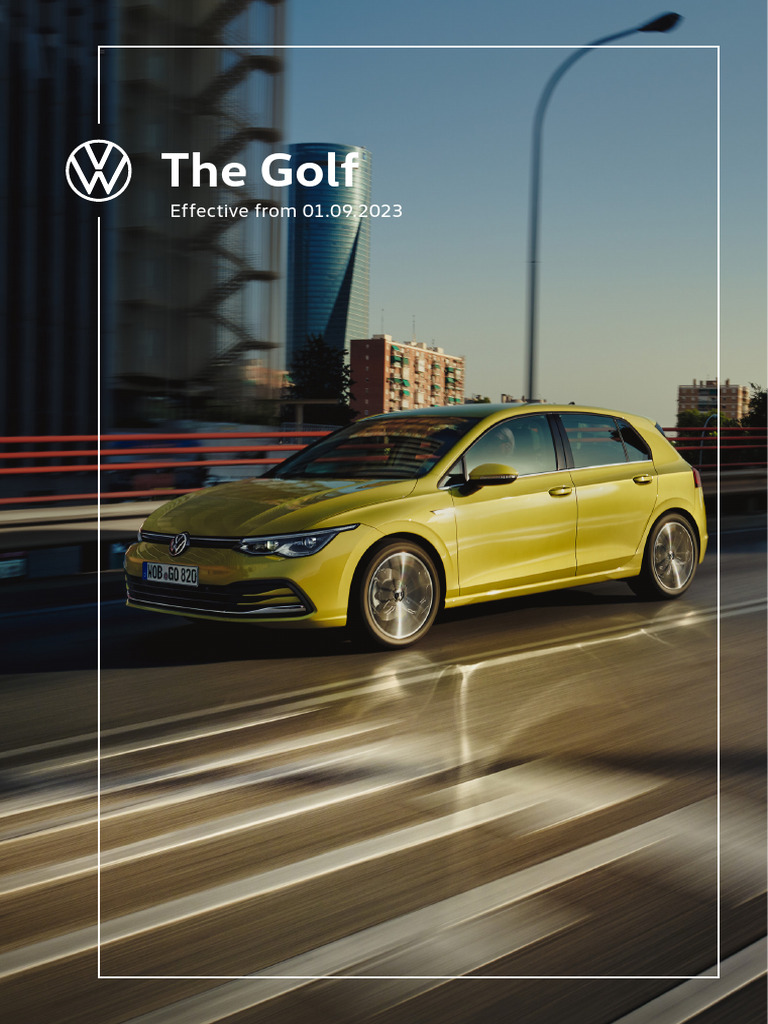 Golf_MY24 (1) (1) | PDF | Fuel Economy In Automobiles | Airbag