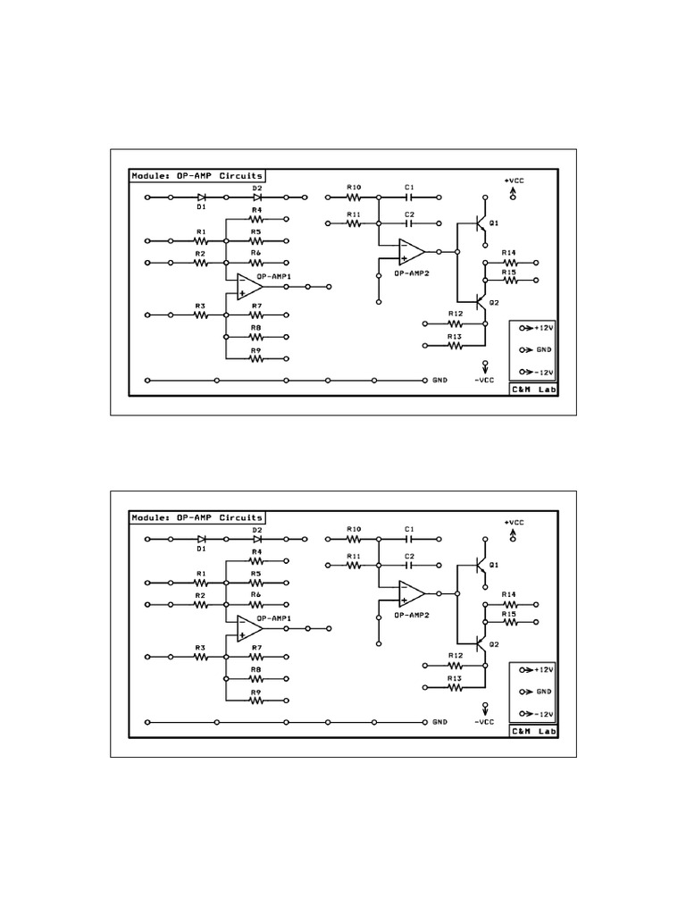 Op Amp | PDF