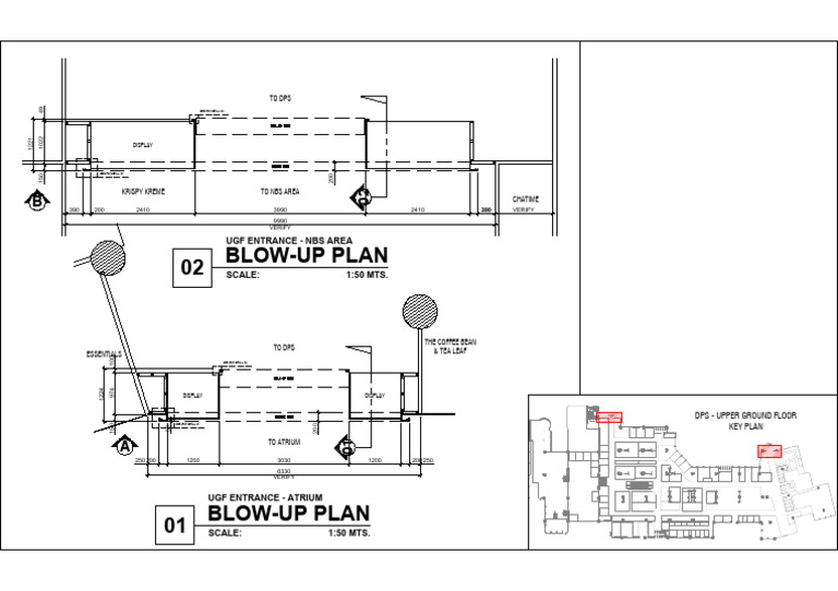 Blow-Up Plan 02: Ugf Entrance - Nbs Area | PDF | Drink | Hot Drinks